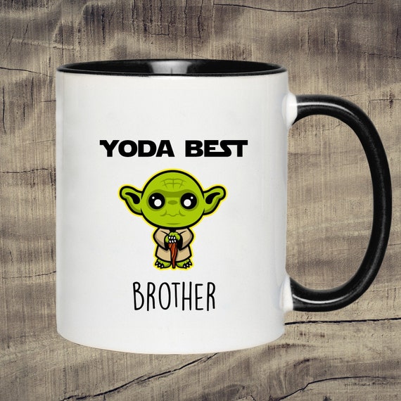 Funny yoda gift for your best brother Yo Da Best Brother | Etsy
