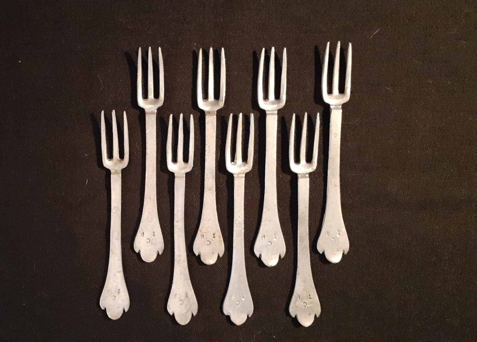 Vintage Colonial Style Jamaican Pewter Forks - Etsy