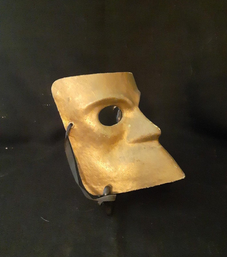 Vintage Italian Papier Mache Carnival Mask - Etsy