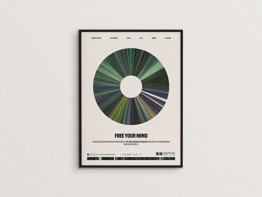 Die Matrix | Movie Poster — Druck, Film Poster, Wandkunst ...