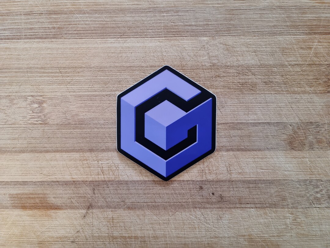 Nintendo Game Cube Vinyl Sticker 2.95 - Etsy