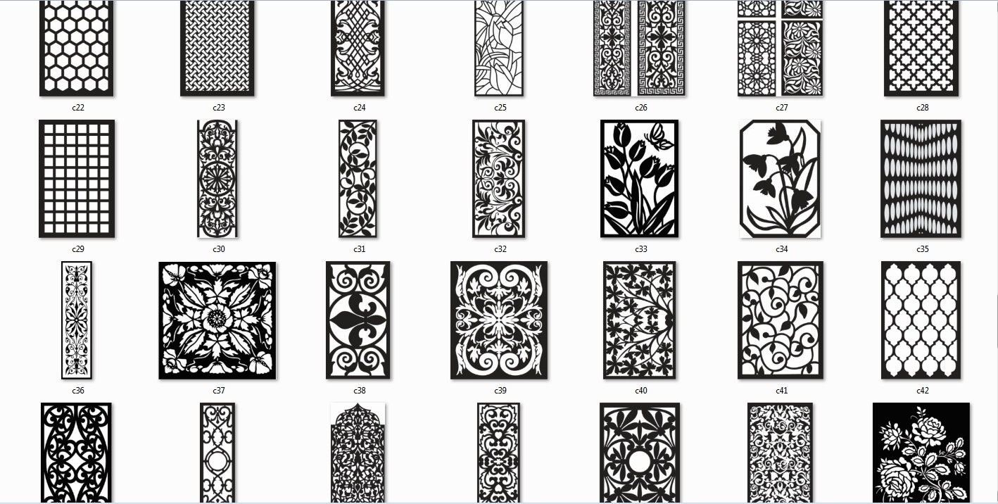 Cnc Files for Wood, Cnc Plasma, Laser ,router , Fiber, Cnc Decorative ...