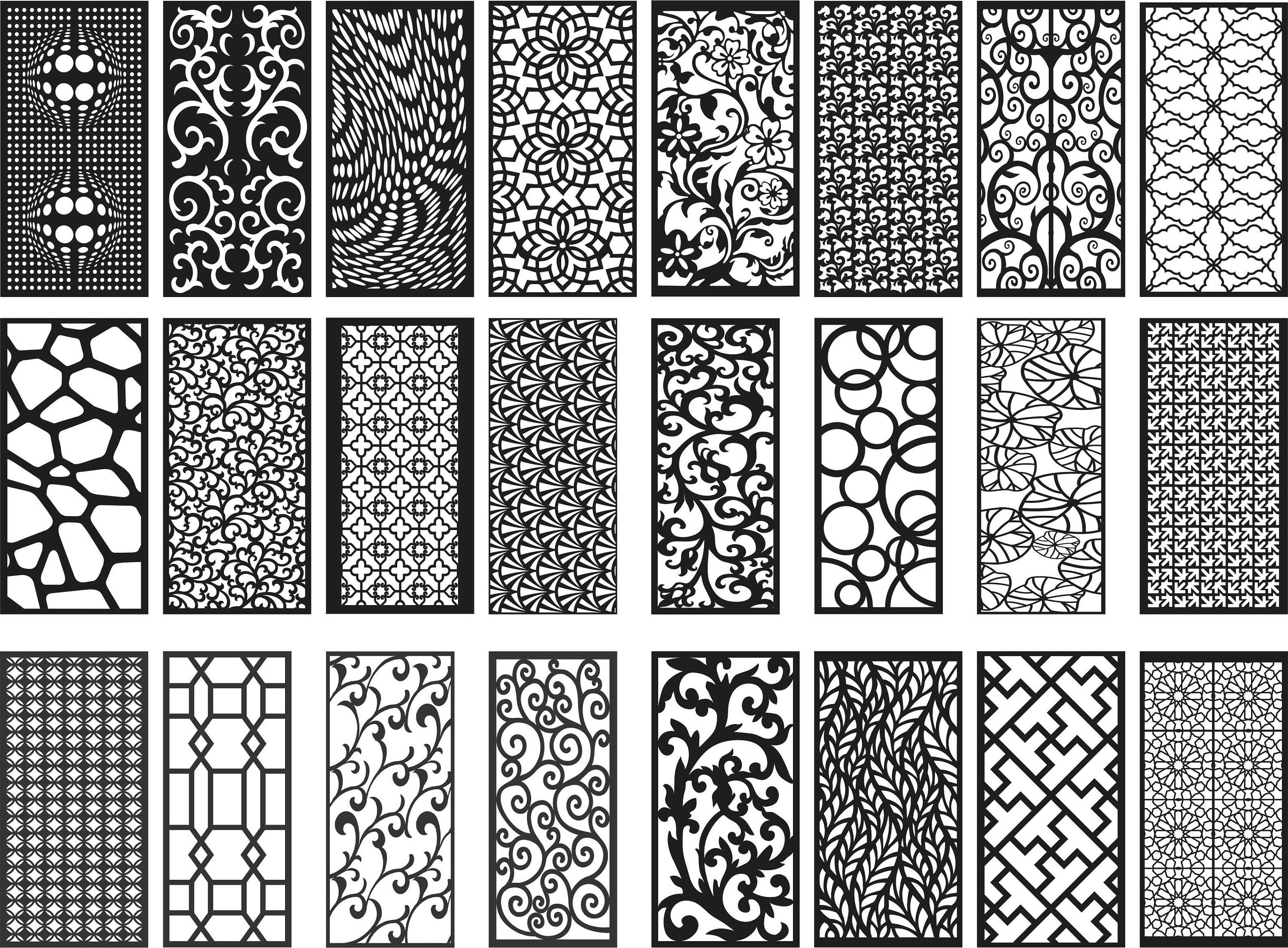 Cnc Files for Wood 300 File Dxf Laser Plasma Designs for Cut | Etsy Canada