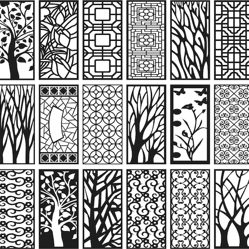 Cnc Files for Wood 300 File Dxf Laser Plasma Designs for Cut - Etsy