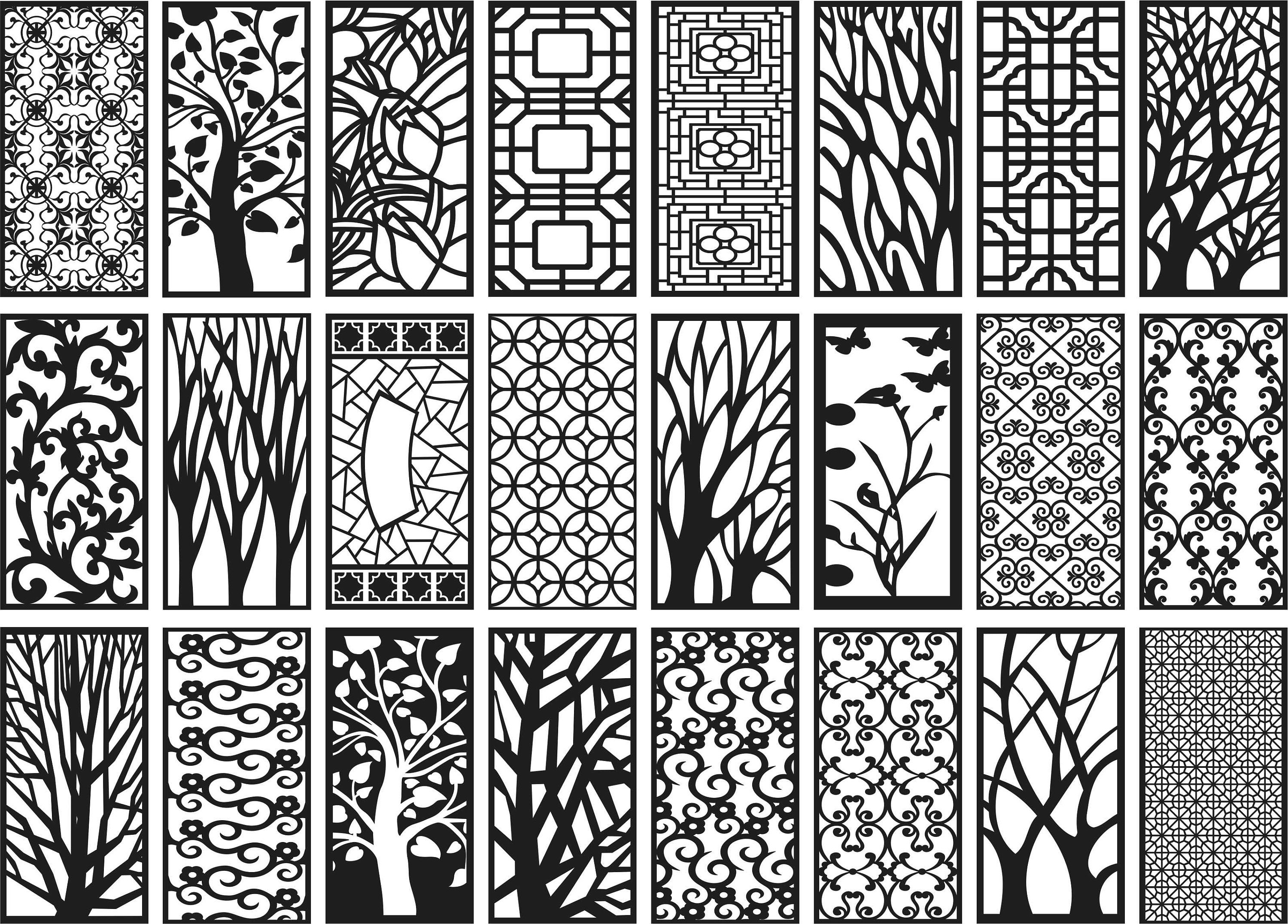 Cnc Files for Wood 300 File Dxf Laser Plasma Designs for Cut | Etsy Canada