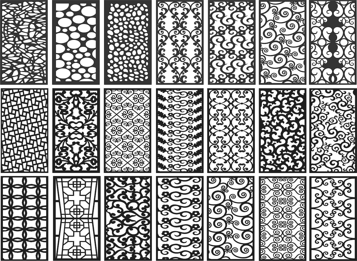 Cnc Files for Wood 300 File Dxf Laser Plasma Designs for Cut | Etsy Canada