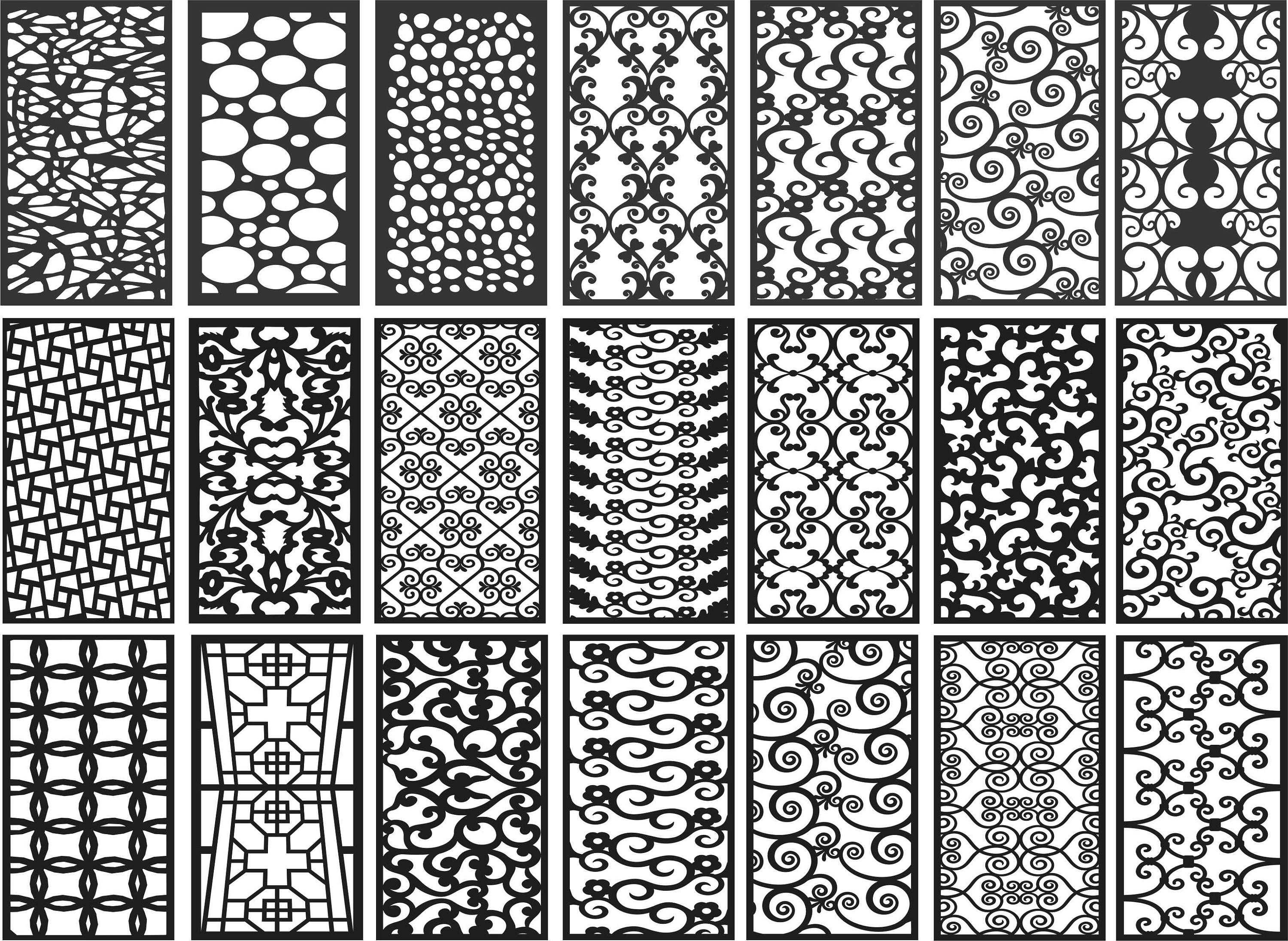 Cnc Files for Wood 300 File Dxf Laser Plasma Designs for Cut | Etsy Canada