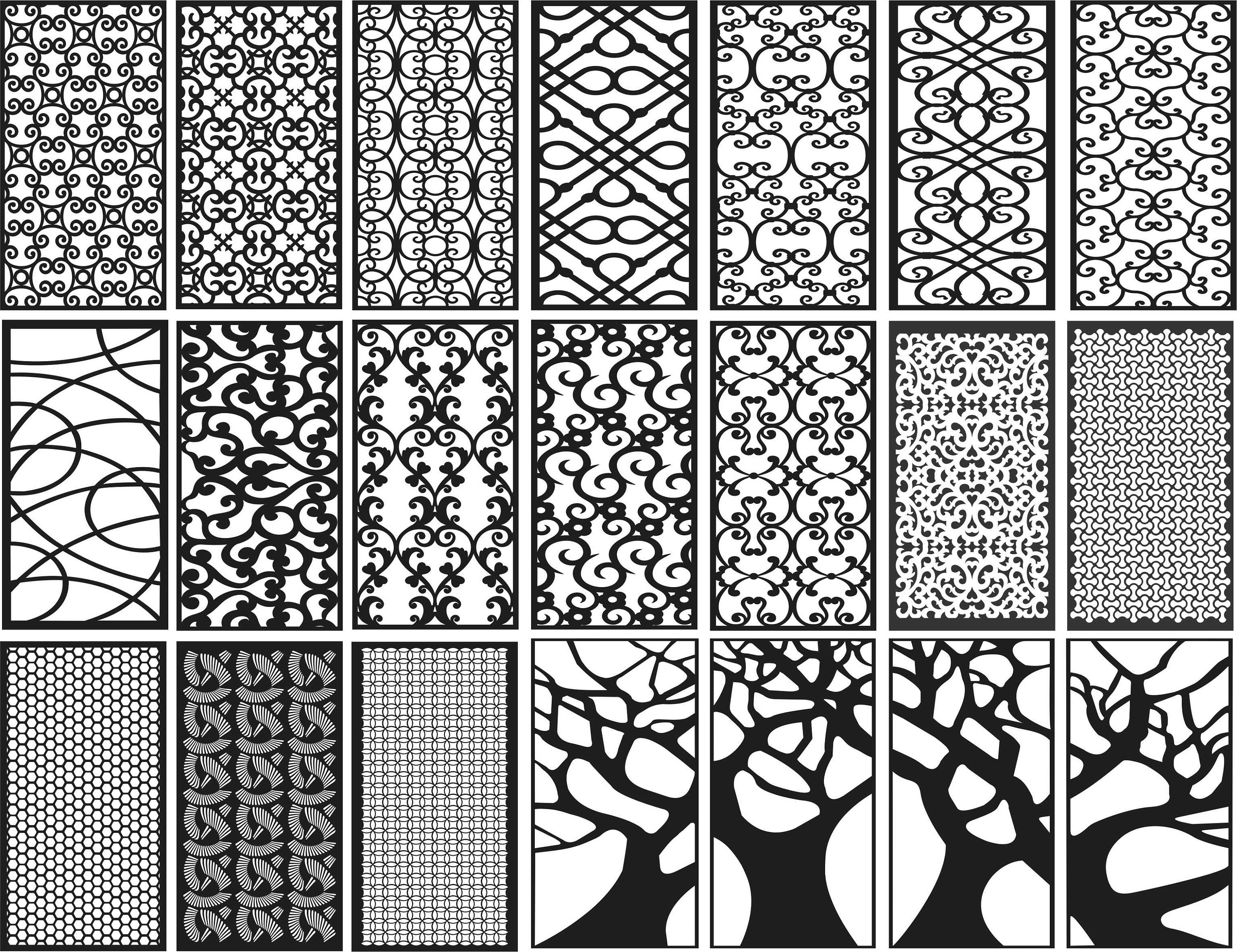 Cnc Files for Wood 300 File Dxf Laser Plasma Designs for Cut | Etsy Canada