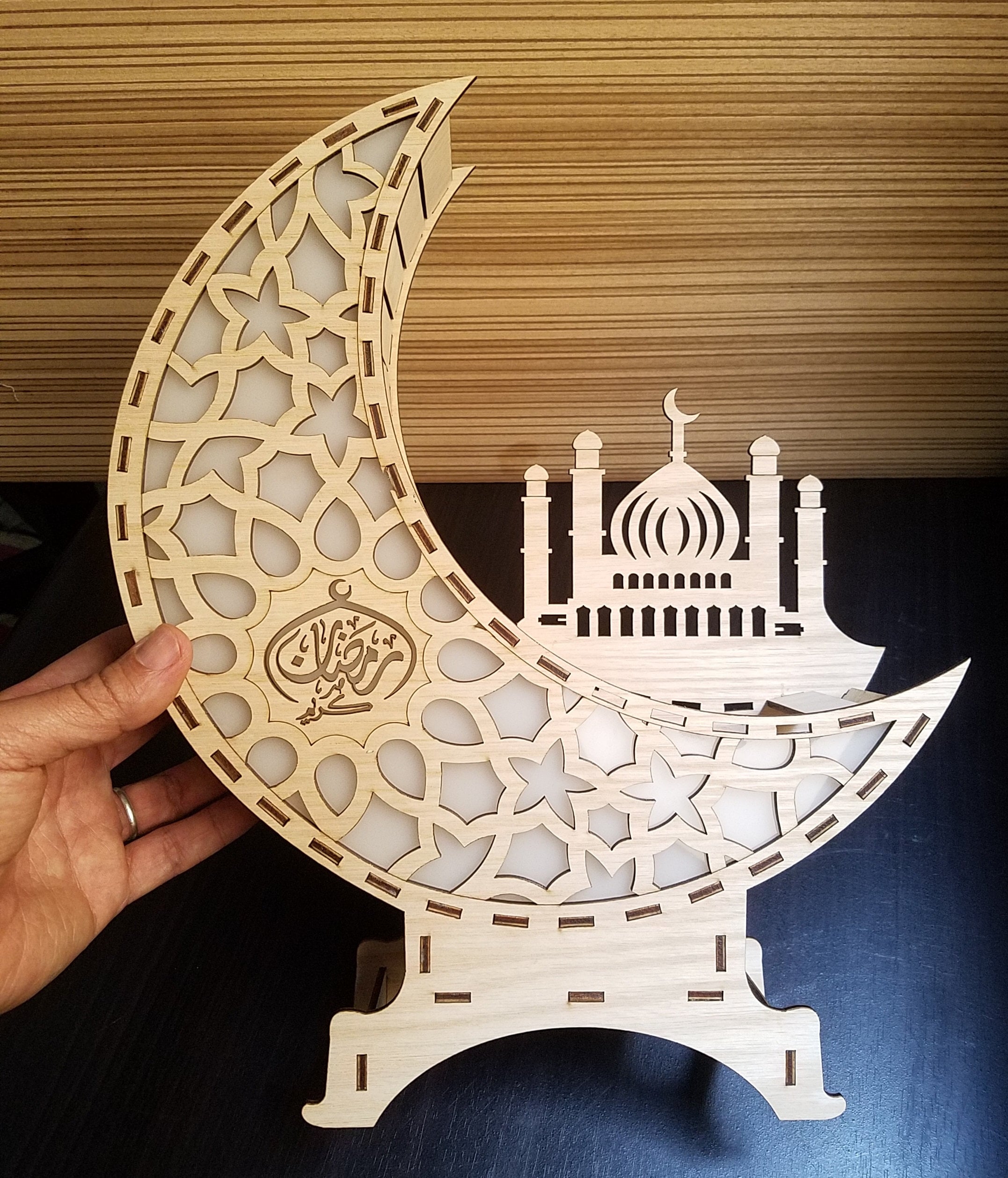 Ramadan Decoration,ramadan Moon Stand Light Night,ramadan Kareem ...