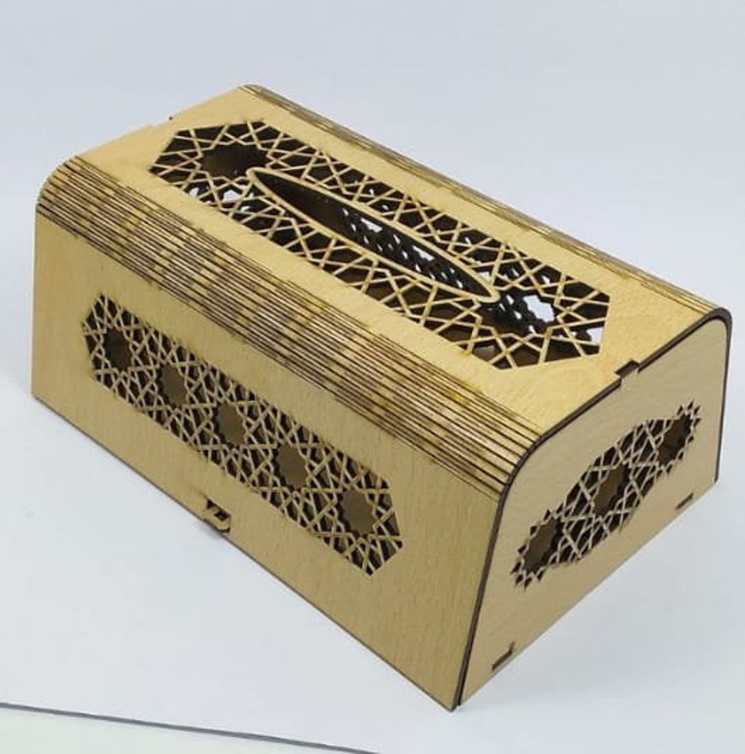 Tissue Box Cover Dxf,file Vector Laser Cut,tissue Box Svg,tissue Box ...