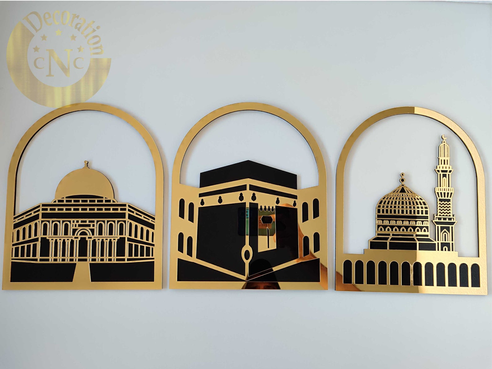 Kaaba Dxf, Makka Dxf,masjid Al-nabawi Laser Cut Dxf Files ,islamic ...