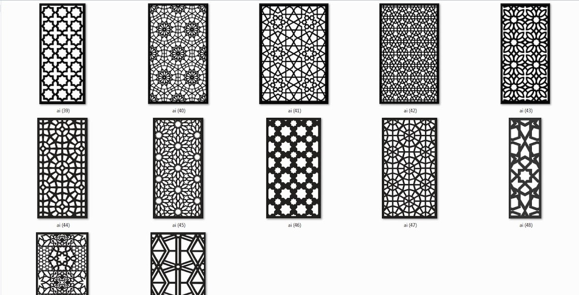 Catalog Cnc 54 Files Dxf for Wood cnc Laser Router Plasma - Etsy