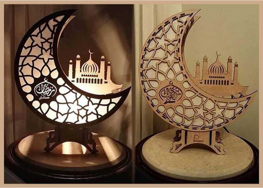 Ramadan Decoration,ramadan Moon Stand Light Night,ramadan Kareem ...