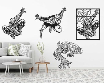 Spiderman Laser Cut - Etsy