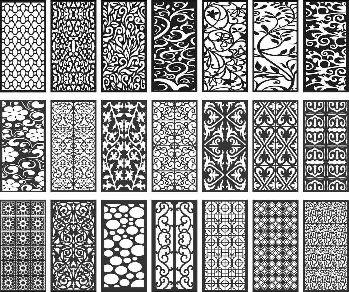 Cnc Files for Wood 300 File Dxf Laser Plasma Designs for Cut - Etsy