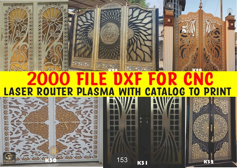 2000 File Dxf Geometric Patterns Panel Templates Designs DXF - Etsy