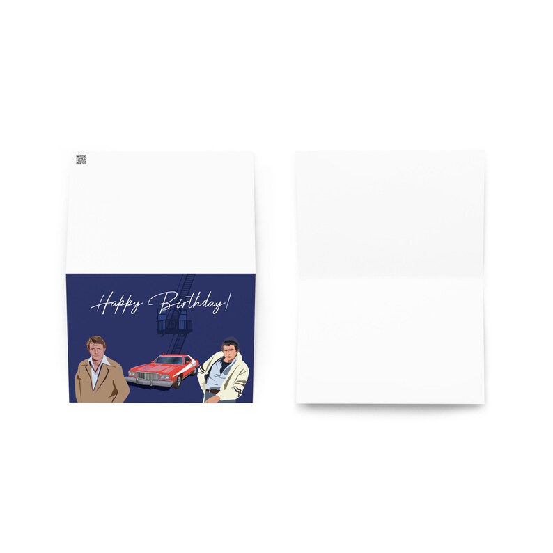Starsky & Hutch Customizable Birthday Card - Etsy
