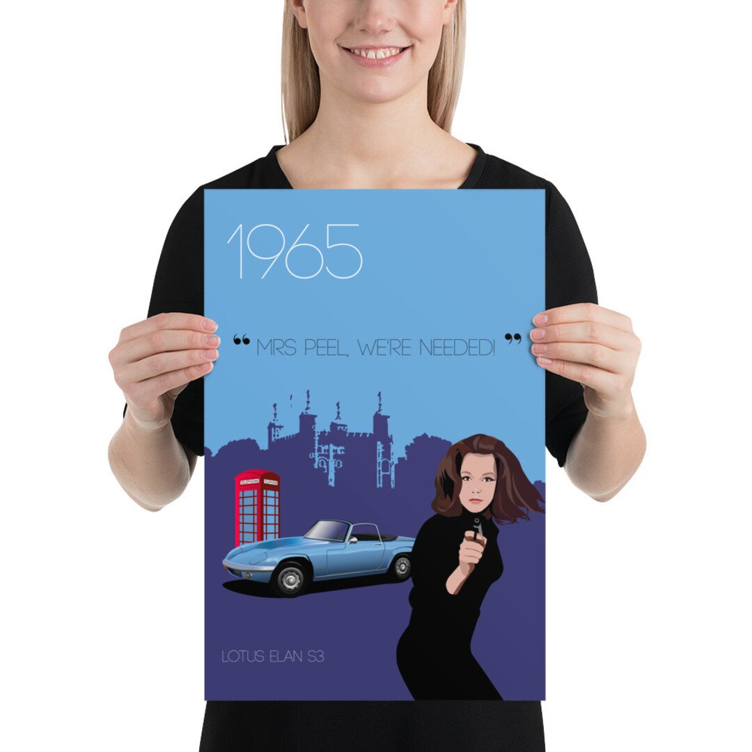 Poster Emma Peel (english Version) - Etsy