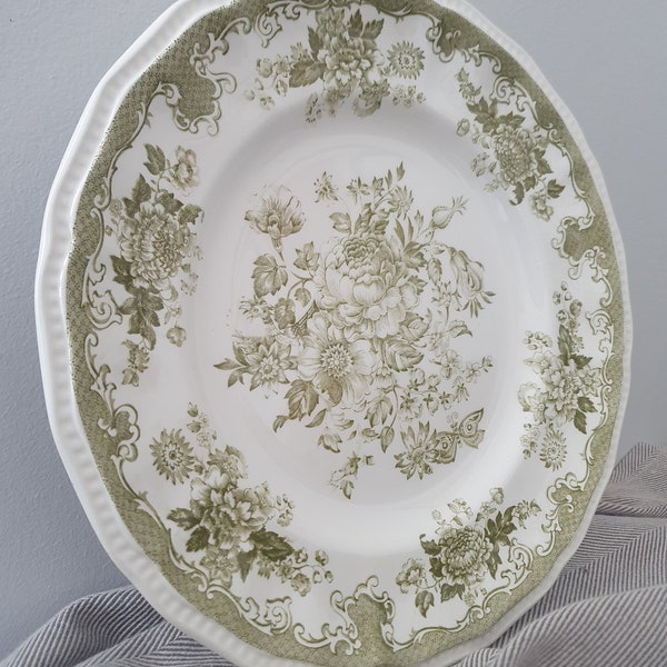 Green Transferware - Etsy