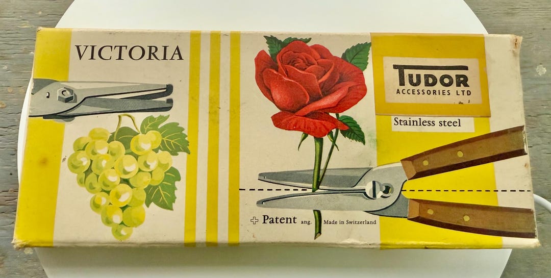 Antique Boxed Secateurs, Vintage Flower Cutter, Floristry, Vintage ...