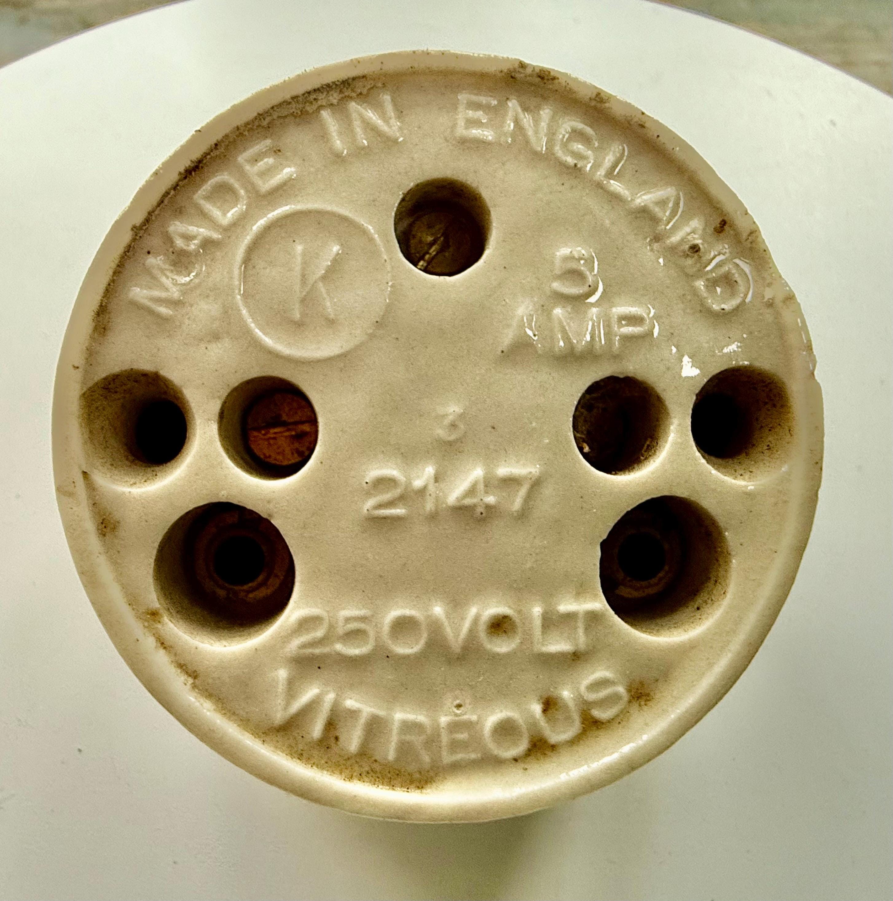 Antique English Brass Light Switch. - Etsy