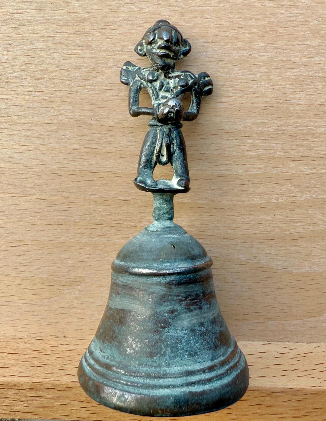Garuda Brass Bell, Indian Home Temple Bell, Garuda, Hindu Deity, Tribal ...