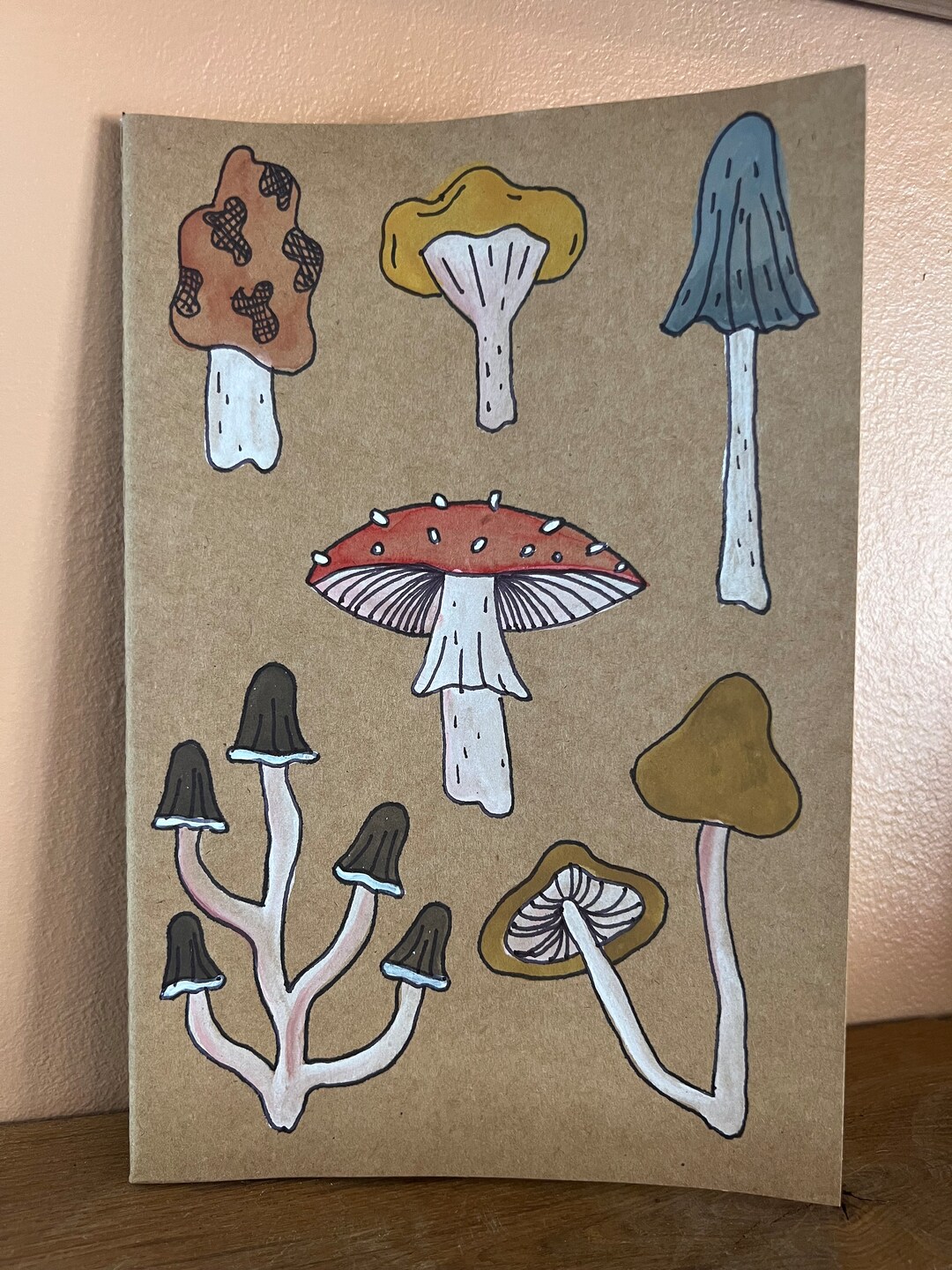 Hand Painted Blank Field Gardening, Foraging, Wildflower Journals - Etsy