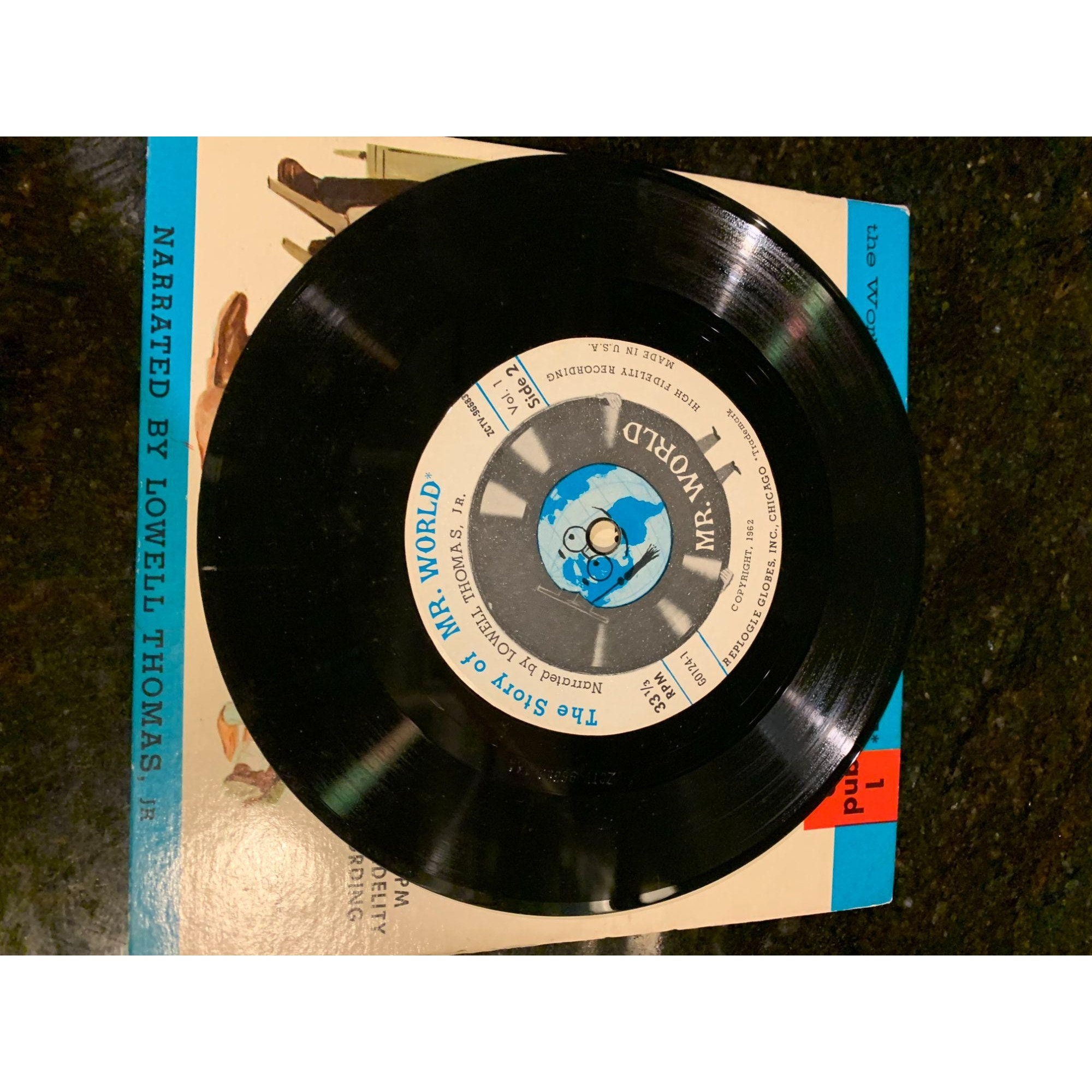 The Story of Mr World Records W/book 1962 Sound & Story Narrative - Etsy UK