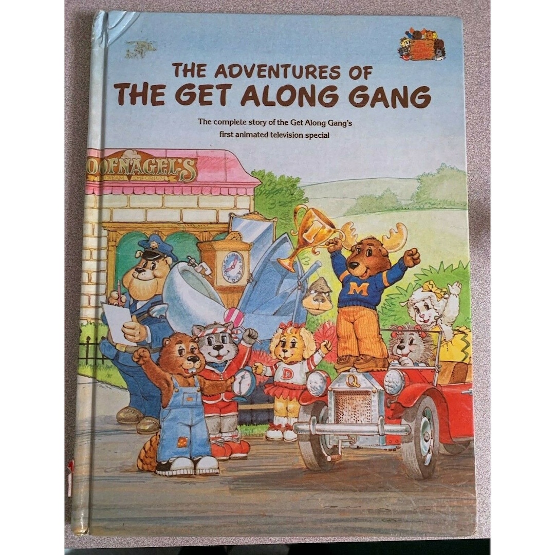 The Adventures of the Get Along Gang 1984 Scholastic HC Animated ...