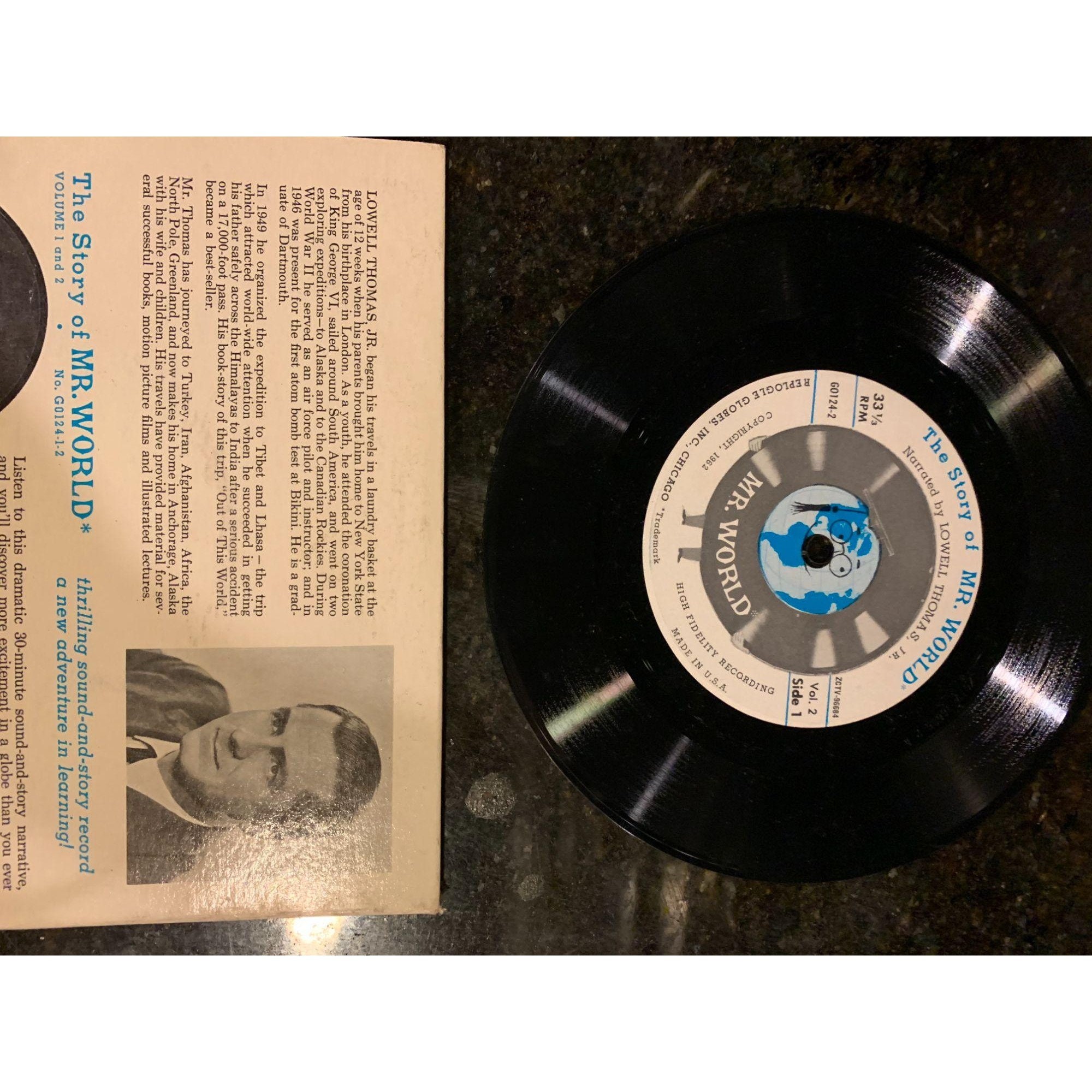 The Story of Mr World Records W/book 1962 Sound & Story Narrative - Etsy UK