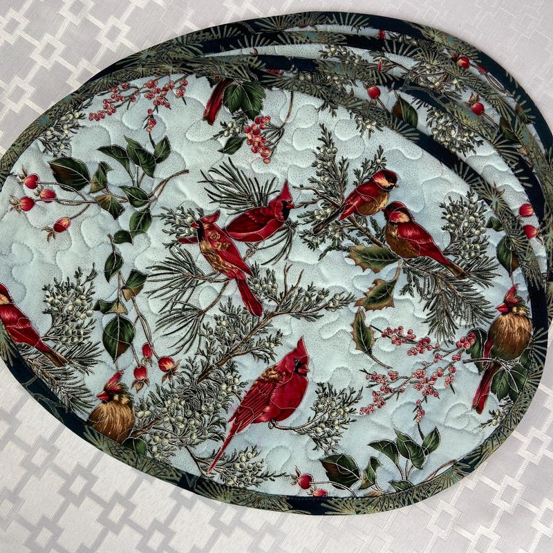 Winter Placemats - Etsy