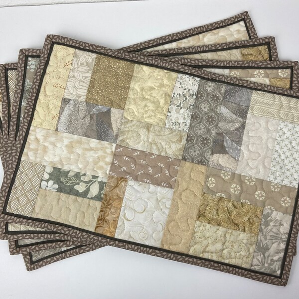 Patchwork Placemats - Etsy