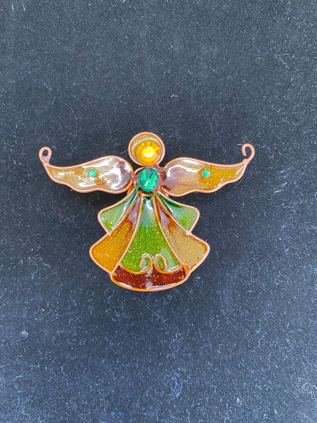 Angel Refrigerator Magnet, Stained Glass Look - Etsy