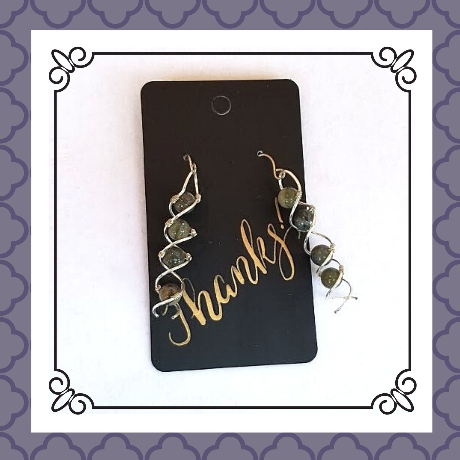Beautifully Hand-lettered Jewelry Cards - Etsy