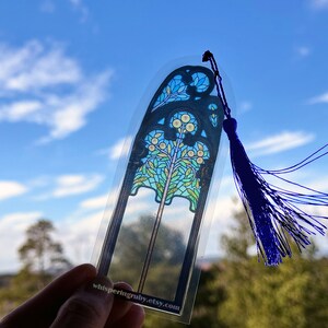 Barcelona Casa Amatller Stained Glass Clear Bookmarks / Transparent ...