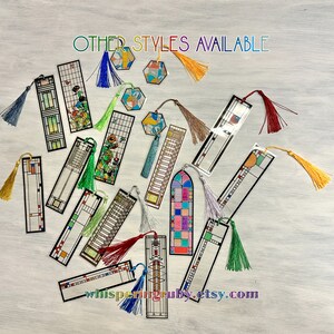 Barcelona Casa Batlló Stained Glass Clear Bookmarks / Transparent ...