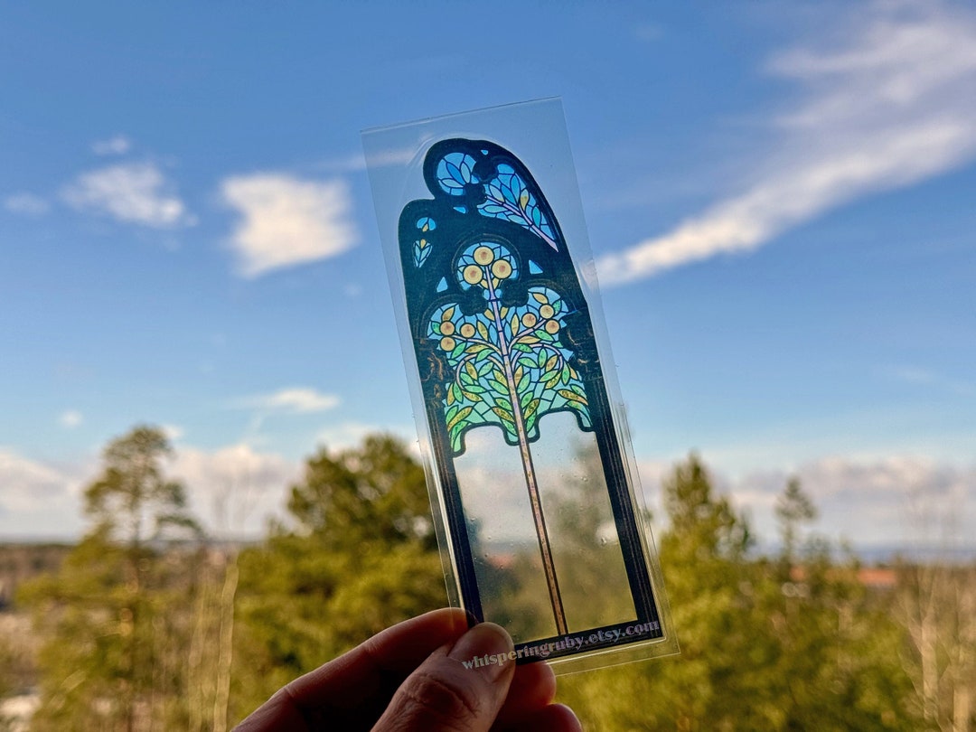 Barcelona Casa Amatller Stained Glass Clear Bookmarks / Transparent ...