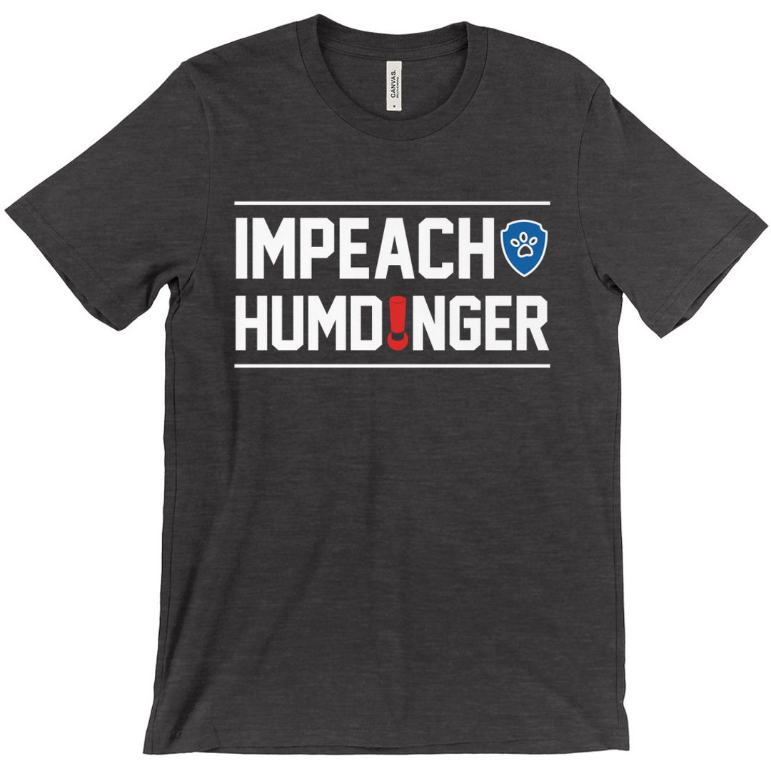 Impeach Humdinger Unisex Adult T-shirt - Etsy