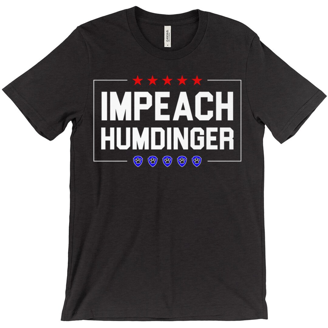 Impeach Humdinger Stars & Paws Unisex Adult T-shirt - Etsy