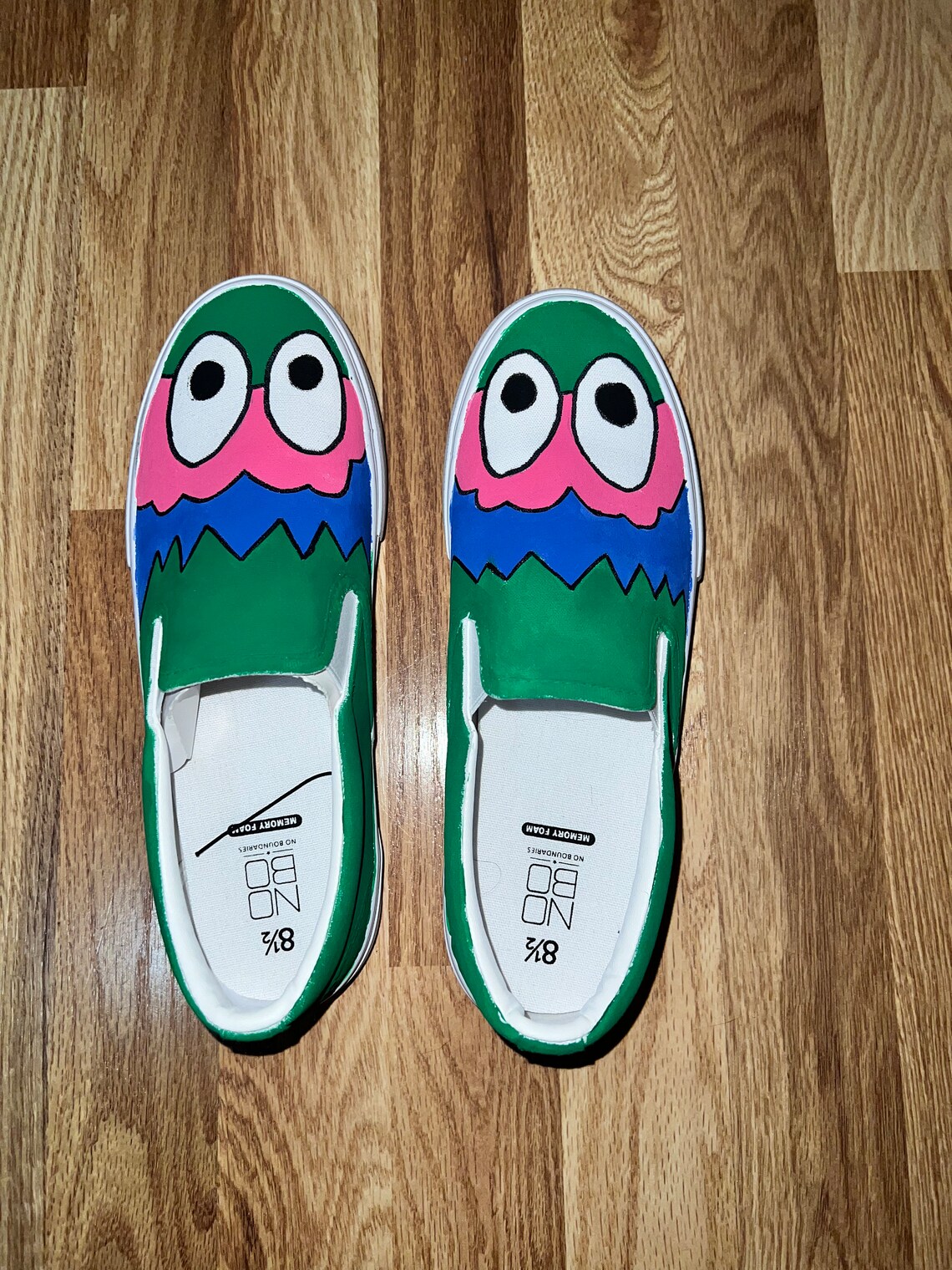 Phanatic Slip on Shoes | Hand Painted | Womens - Etsy