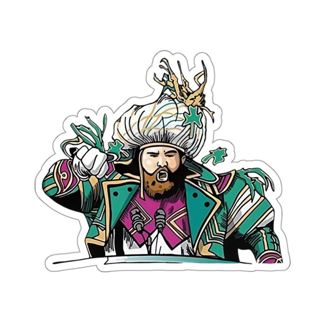Jason Kelce Parade Speech Sticker - Etsy