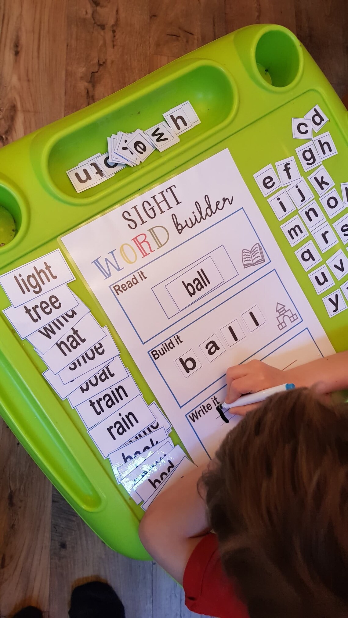 Sight Words Builder Game 105 First Words Writing Reading Download PDF ...