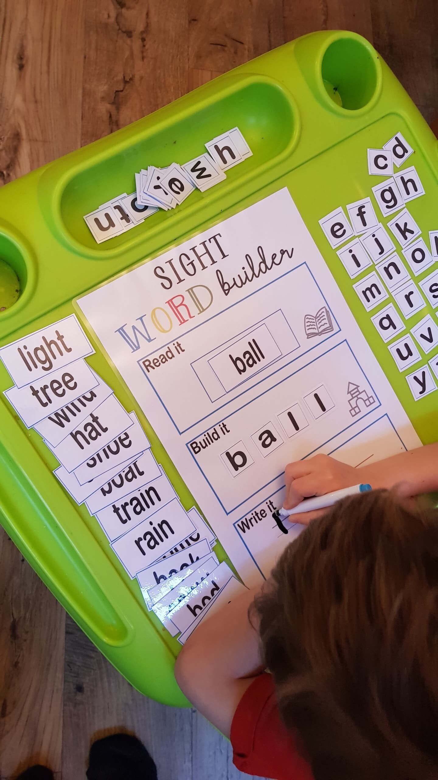 Sight Words Builder Game 105 First Words Writing Reading Download PDF ...