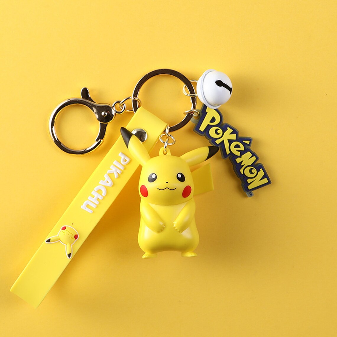 Oficial Pokemon Merch Pokemon Pikachu Keychain Pokemon | Etsy