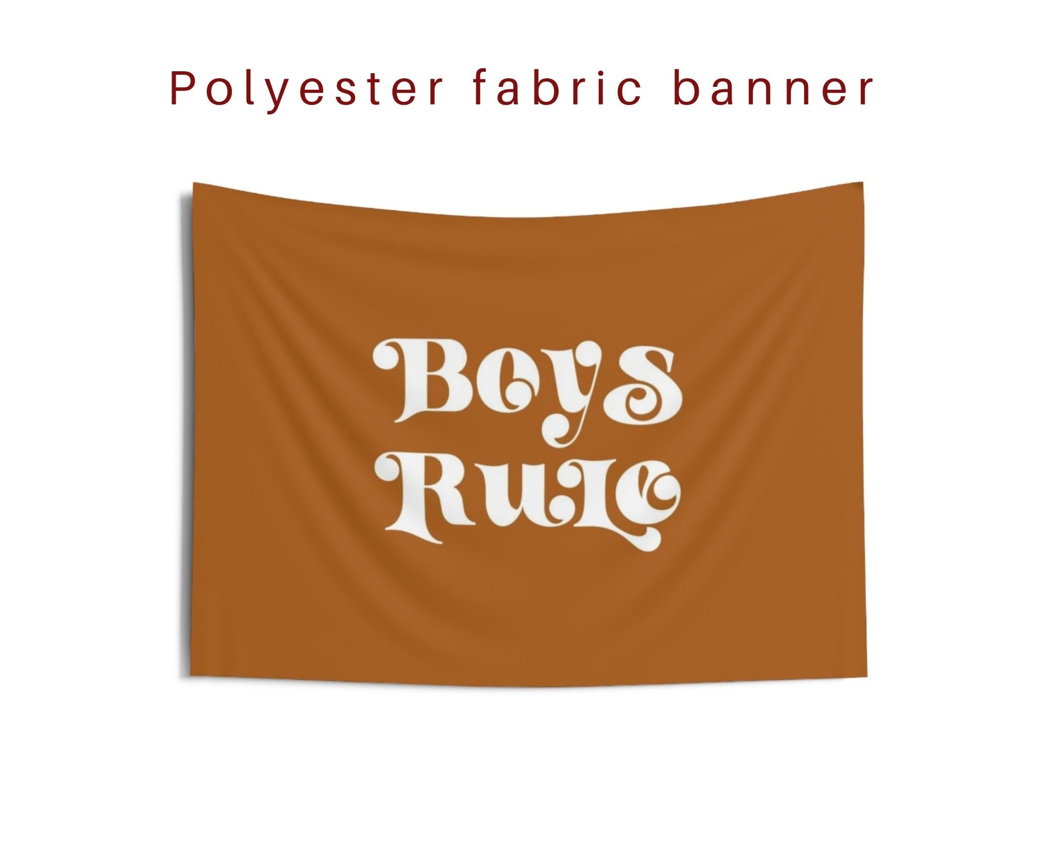 Kids Banner Boys Rule Boys Room Decor Boy Nursery Decor - Etsy
