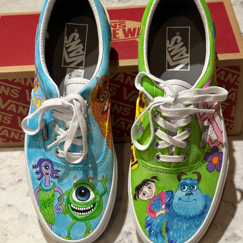 Monster Inc Shoes - Etsy