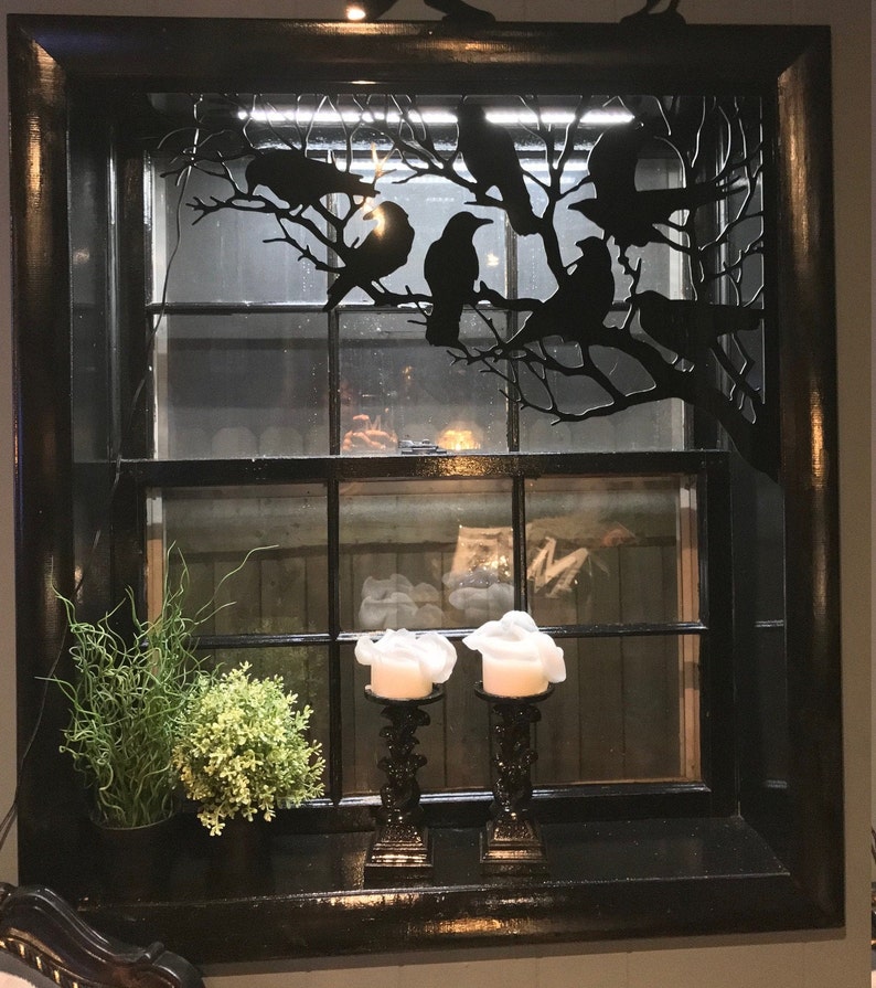 Murder on a Limb Window/door Valance - Etsy