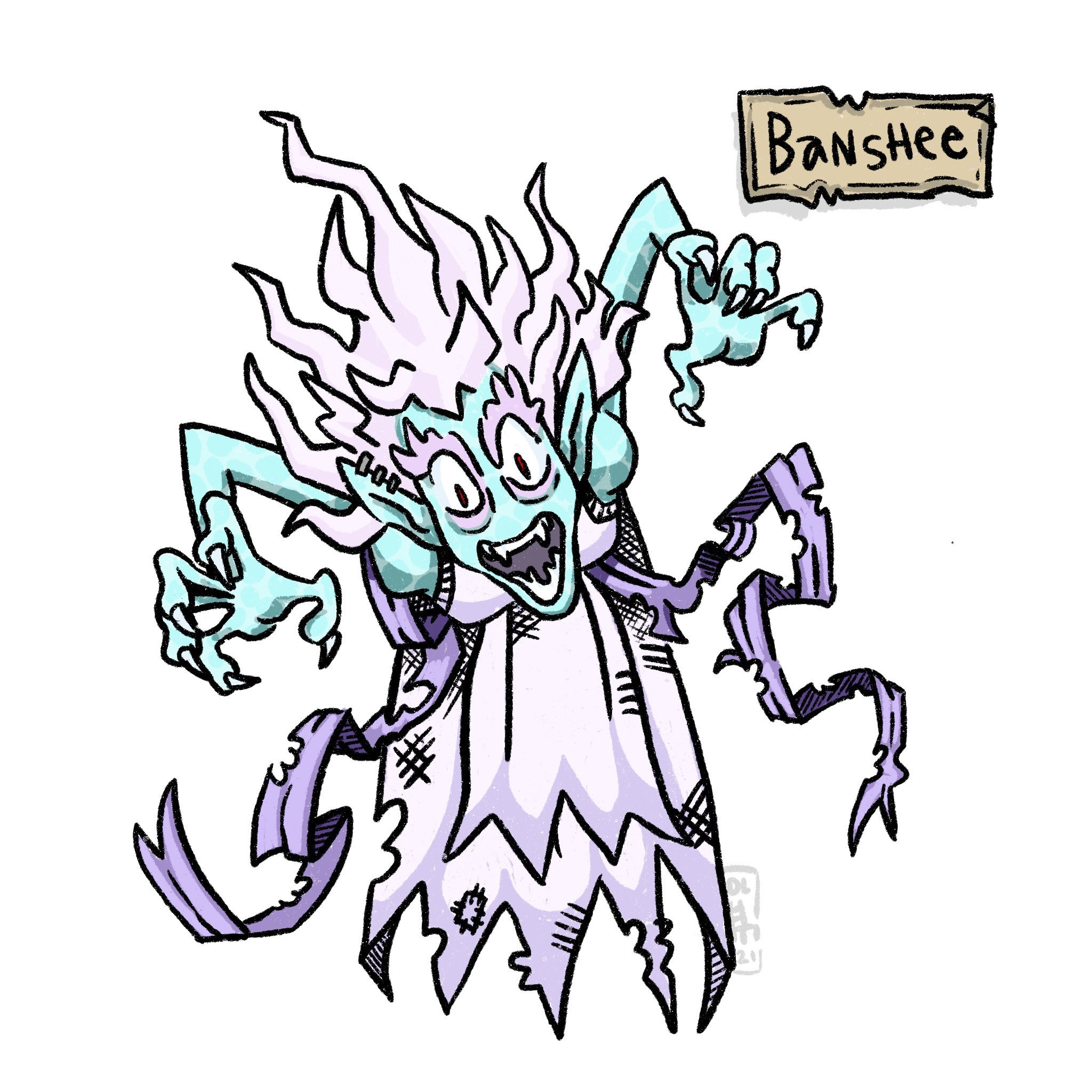 Dnd Character Illustration and Full Color Commission - Etsy