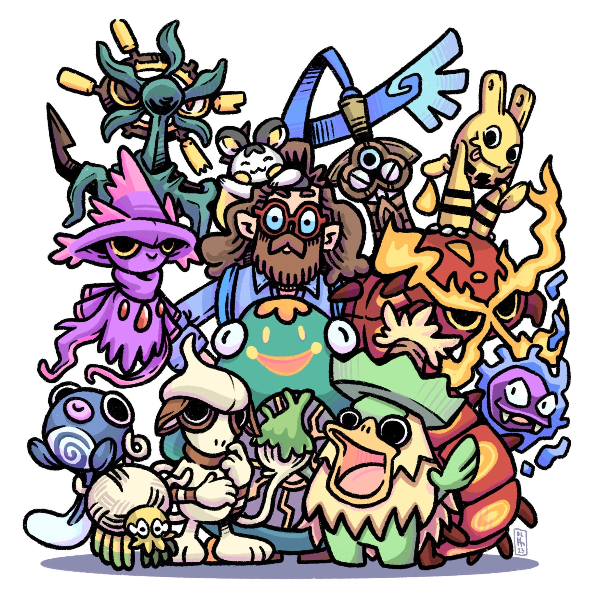 Poképortrait - Custom Pokémon + Trainer Portraits - Etsy