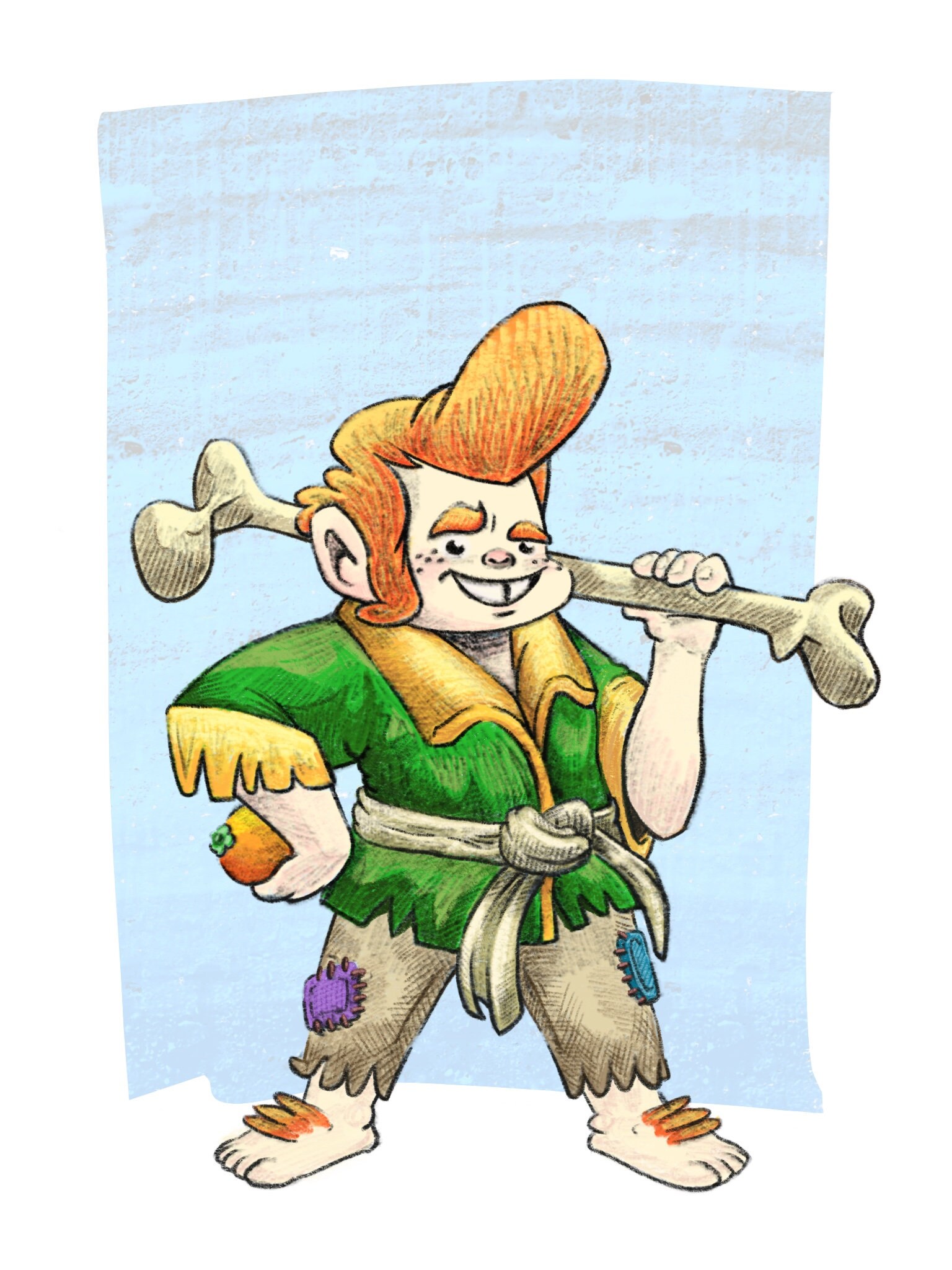 Dnd Character Illustration and Full Color Commission - Etsy